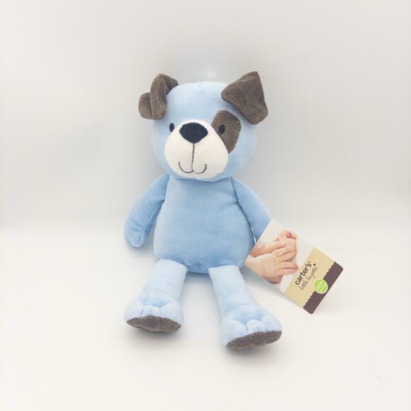 Carter's | Toys | New Carters Puppy Dog Plush Lovey Blue Spotted Brown ...